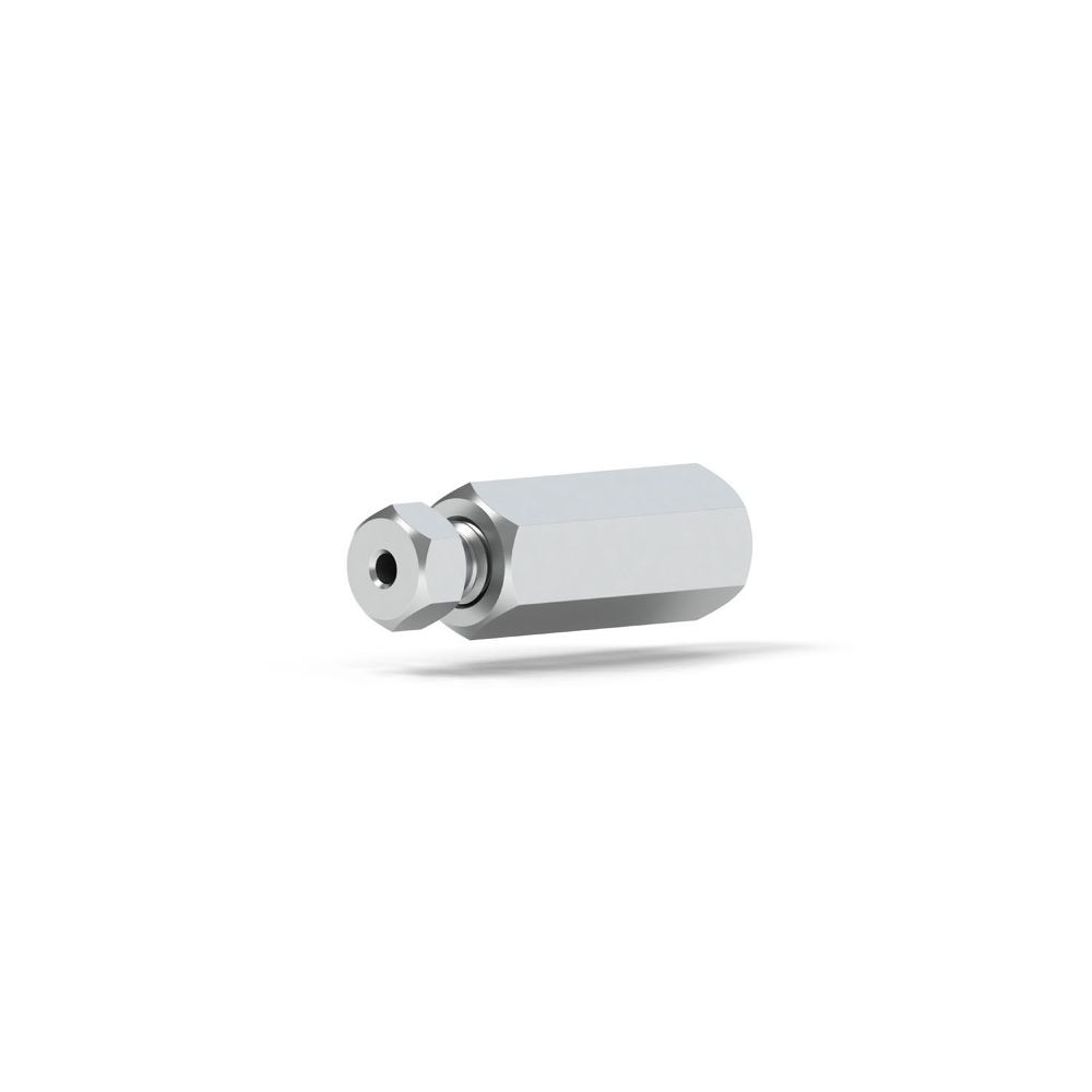 Genetec - Low Pressure - Adapter (Threaded), Stainless Steel, Flat ...