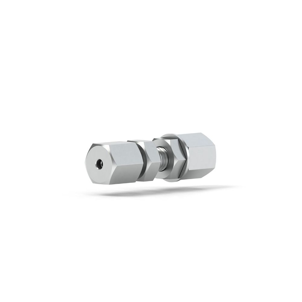 Genetec - Low Pressure - Union (Bulkhead), Stainless Steel, Coned - 10 ...