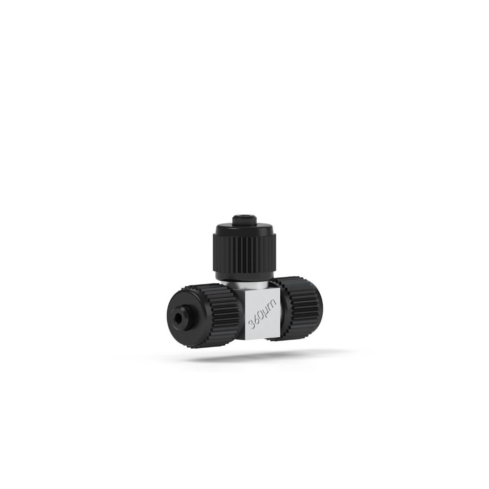 Genetec - Ultra High Pressure - Tee, PEEK/Stainless Steel, Coned - 5/16 ...