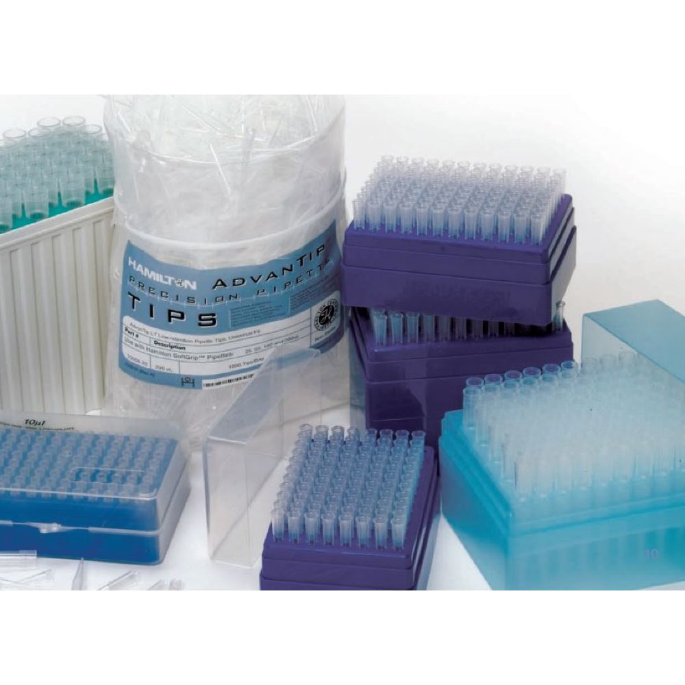 Genetec - 10uL, Racked, Pre-Sterilized, 96 tips/rack - Pipettspetsar ...