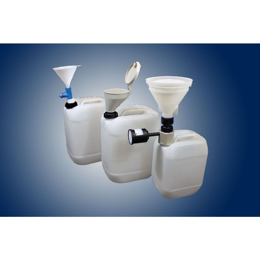 Genetec - Safety Caps w. Funnel, Hinged Lidfor Nalgene can of B83 ...
