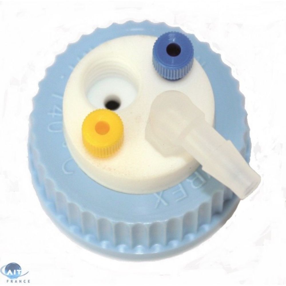 Genetec - Smart Waste Caps GL45 2 entries (1/8''), 1 leaks (6-9 mm), w ...