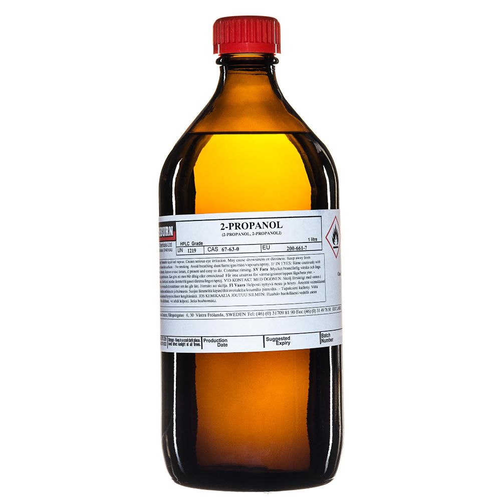 Genetec - 2-Propanol HPLC, 1 liter - Lösningsmedel - Tillbehör HPLC ...