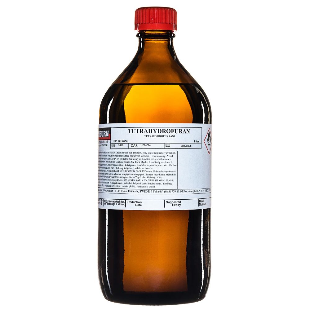 Genetec - Tetrahydrofuran HPLC, 1 liter - Lösningsmedel - Produkter