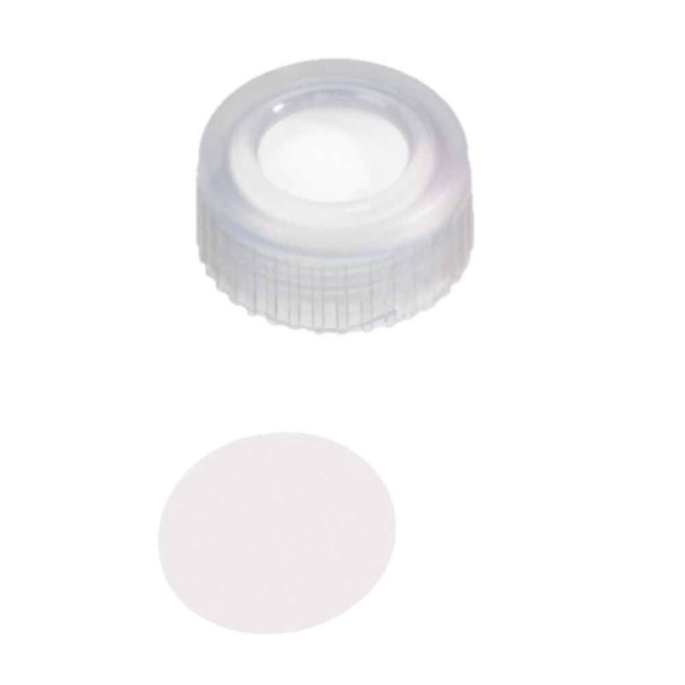 Genetec - Screw Cap (Transparent) 9 mm, PTFE virginal Septa - Caps ...