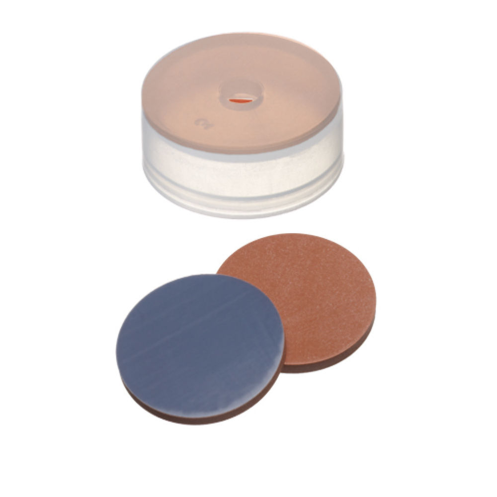 Genetec - Snap Ring Cap (Transparent) 22 mm, Butyl/PTFE Septa - Caps ...