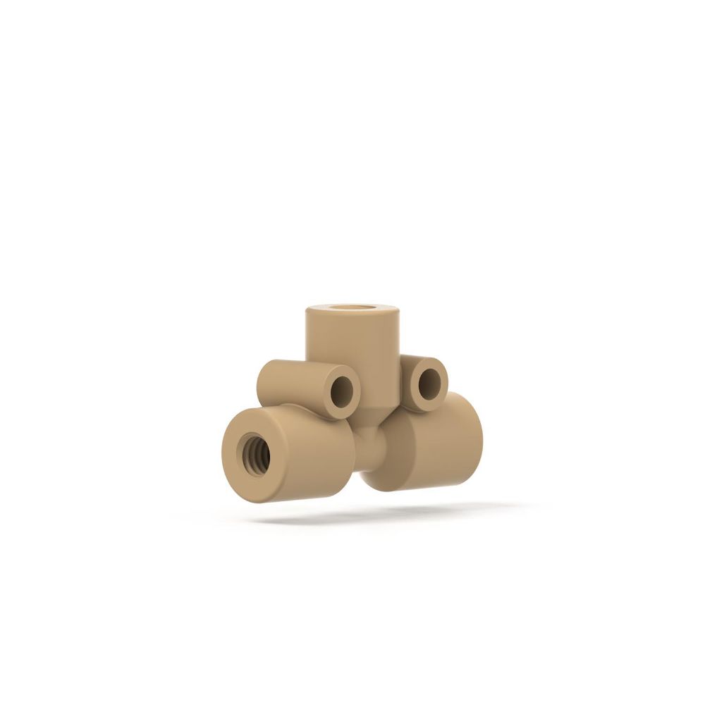 Genetec - High Pressure - Tee, PEEK, Coned - 10-32 - Connectors - HPLC ...